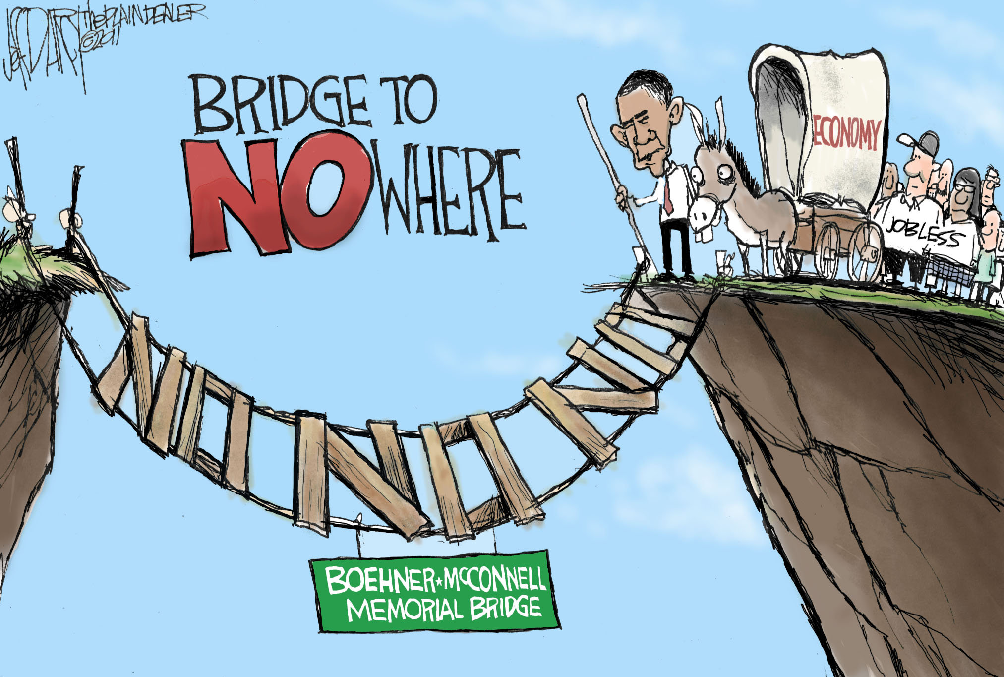 Trump’s Inauguration Day Message: America Led to Reach a Bridge Too Far ...